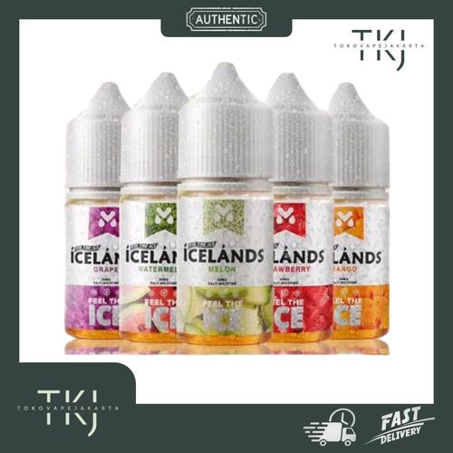Jual Liquid Icelands Series Salt 30ml 100% Original - WATERMELON ...