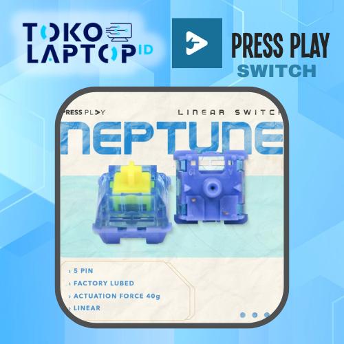 Promo Press Play Neptune Linear 40g 5pin Switch Mechanical Keyboard ...