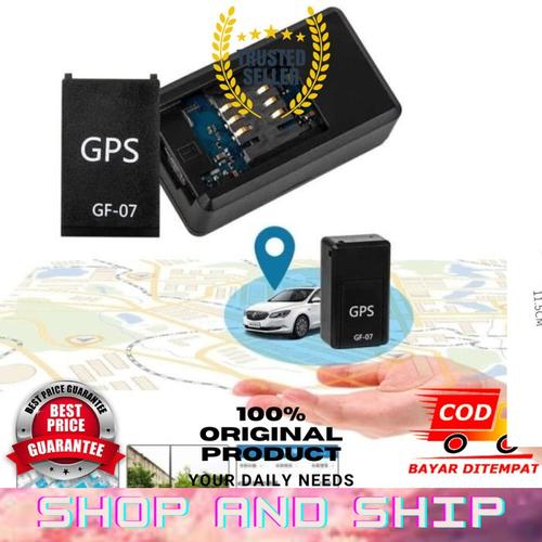 Jual GPS GF-07 sistem pelacak GPS mini Tracker ORIGINAL SAS - Jakarta ...