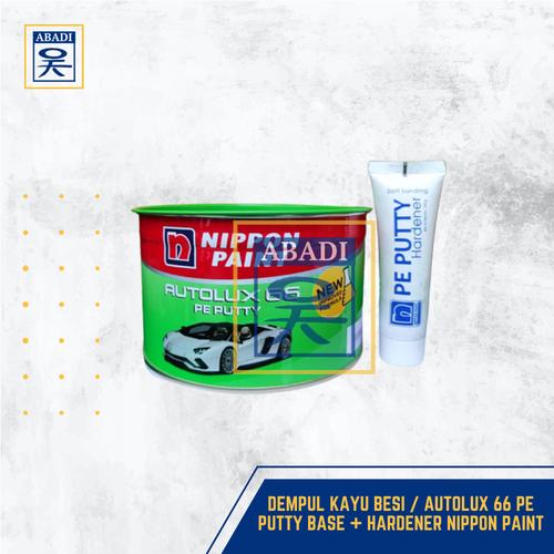 Jual DEMPUL KAYU BESI / AUTOLUX 66 PE PUTTY BASE + HARDENER NIPPON ...