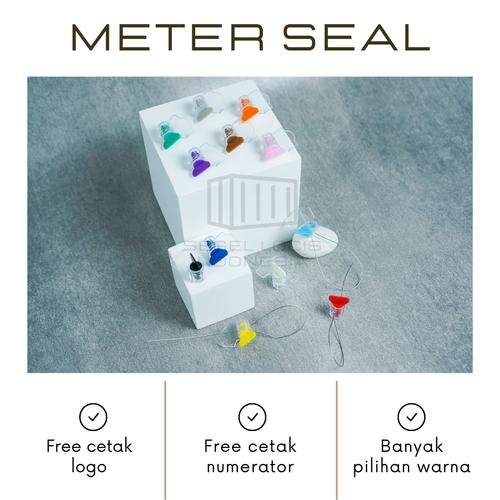 Jual Wire Seal PLN PDAM Segel Putar KWH Meter Segel PLN Segel PDAM ...