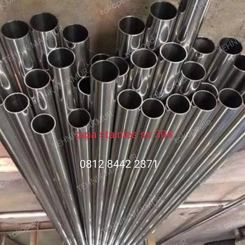 Jual pipa ss sus 304 ukuran 2" nc x 6 m/ pipa stainles - Jakarta Barat ...