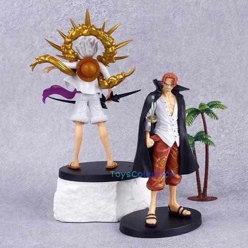 Jual ACTION FIGURE ONE PIECE LUFFY GEAR 5 SUN GOD SHANKS RED HAIR DFX ...