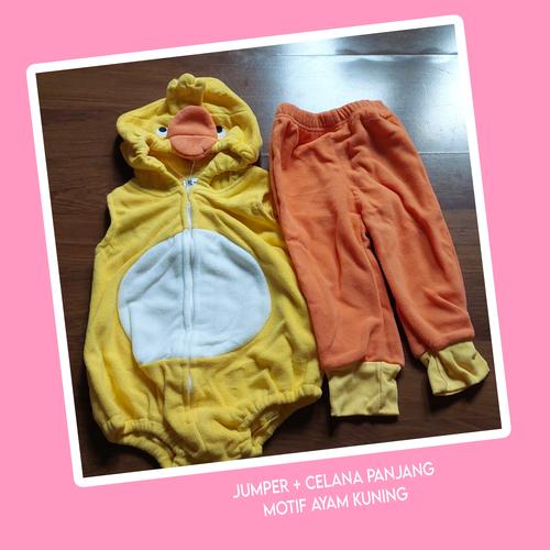 Jual kostum ayam jumper celana panjang anak - 90 - Jakarta Timur ...