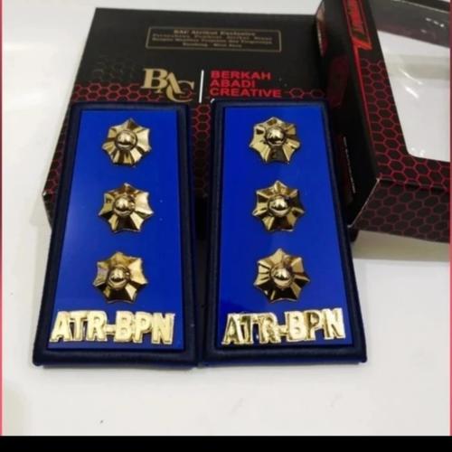 Jual PANGKAT PDH ATR BPN GOLONGAN 4B EXCLUSIVE ORIGINAL BAC ATRIBUT 100 ...