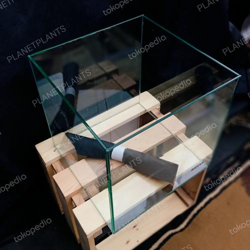Jual NISSO BAHARI GM CUBE 300 AQUARIUM GLASSMATE AQUASCAPE TANK IKAN ...