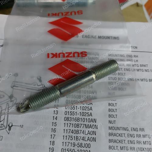 Jual Baut Stud bolt /baut tanam engine mounting kanan alltype ertiga ...