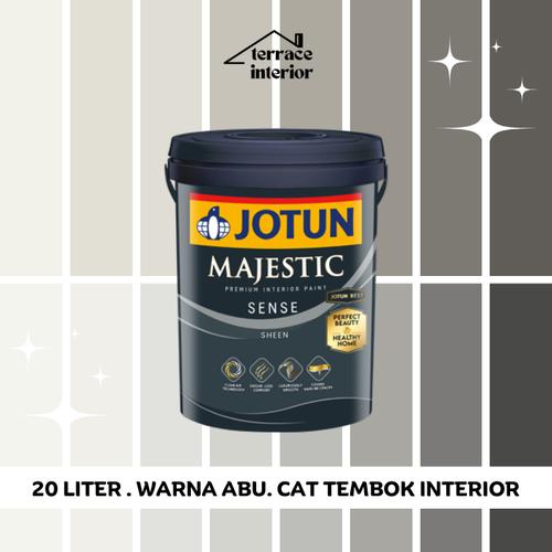 Jual Cat Tembok Majestic Sense Interior Jotun warna Abu 20 L ...