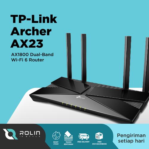 Jual TPLINK ARCHER AX23 AX1800 Dual-Band Wi-Fi 6 Router - Jakarta Barat ...