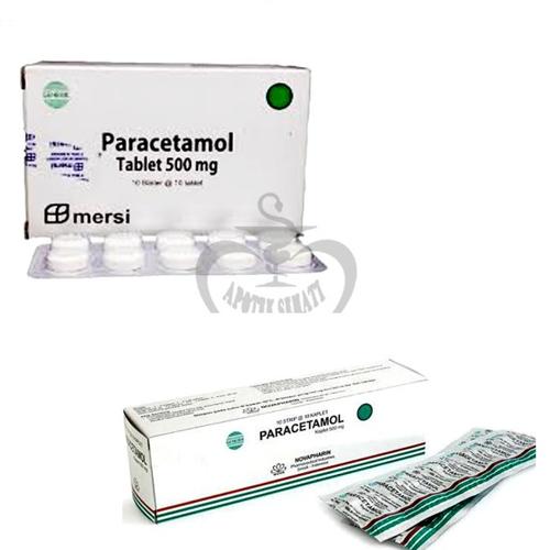 Promo PARACETAMOL TABLET 500 MG PERBOX / Obat Anti Nyeri & Pereda Demam ...