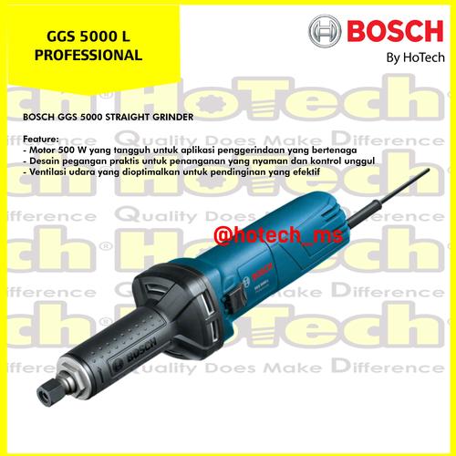 Jual BOSCH GGS 5000L MESIN GERINDA LURUS | STRAIGHT GRINDER GGS500L NEW ...