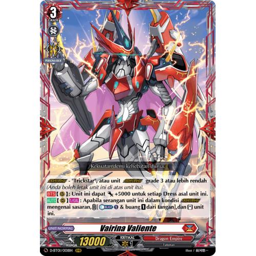 Jual D-BT01/001BH Vairina Valiente | Bahasa Vanguard - Jakarta Barat - Carttu | Tokopedia