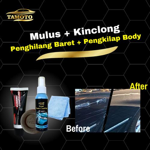 Promo Rubbing Compound / Kompon penghilang BARET / GORESAN body mobil ...