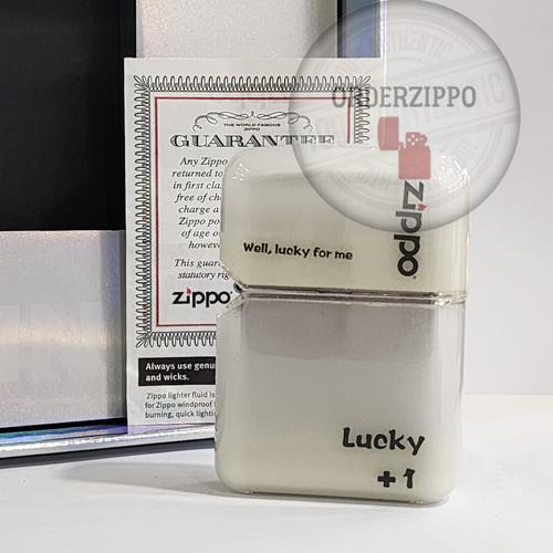 Jual Zippo Original Luminous Quicksand Lucky +1 Pink Glow in The Dark ...
