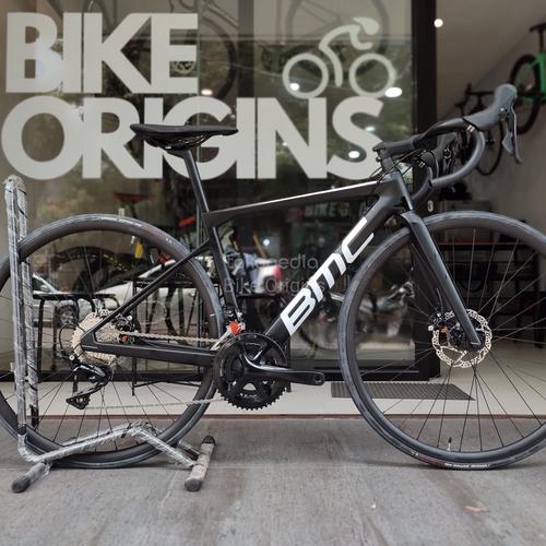 Jual BMC TEAMMACHINE SLR SEVEN Shimano 105 Mix 11sp Black White - Road ...