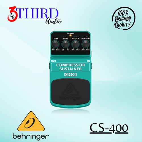 Jual Behringer CS400 Compressor Sustainer Pedal Effect Gitar Original ...