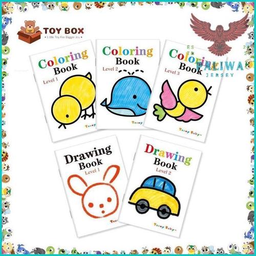 Jual Buku Edukasi Anak Mewarnai / Menggambar - Drawing Colouring Book ...