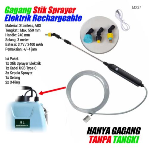 Jual Sprayer Semprot Tanaman Elektrik 2-5 Liter Stick Pompa Semprotan ...