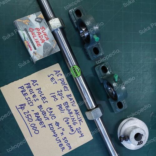 Jual As Poles batu akik besi 50cm proses CNC Full set - Stainless SUS ...