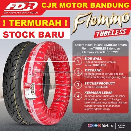 Jual TERMURAH FDR FLEMMO TUBELESS / TUBE RING 14 BAN MOTOR MATIC HARIAN ...