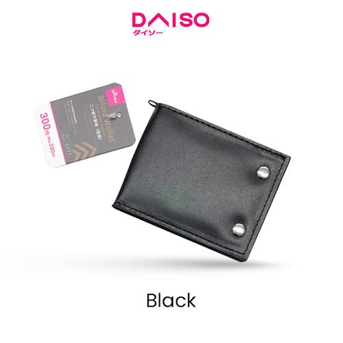 Jual Daiso Bifold Wallet -Synthetic leather- - Hitam - Jakarta Selatan ...