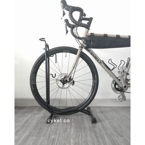 Jual stand display L rack bicycle rack standing stand L parkir sepeda ...
