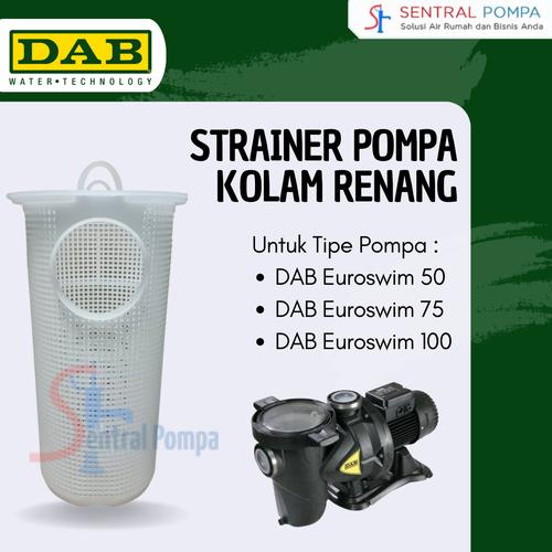 Jual Strainer DAB EUROSWIM 50 75 100 Original Sparepart Pompa Kolam ...
