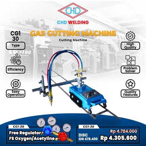 Jual ATM MESIN POTONG PLAT BESI OTOMATIS GAS CUTTING MACHINE CG1-30 - Jakarta Barat - Aneka ...