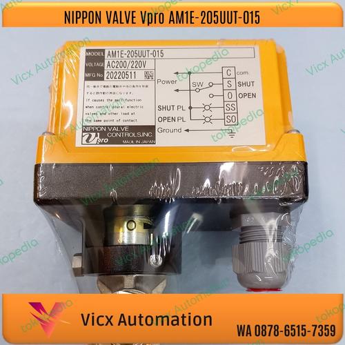 Jual NIPPON VALVE AM1E-205UUT-015 AC200/220V 1/2" controller - Jakarta ...