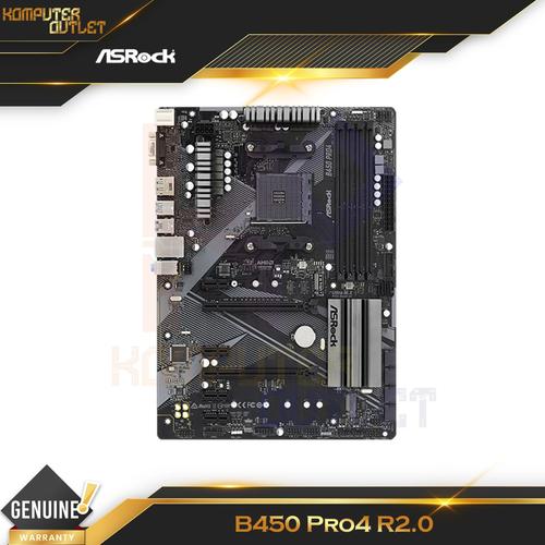 Jual ASROCK b450 Pro4 R2.0 | Motherboard ASROCK B450 PRO4 B450 AM4 ATX ...
