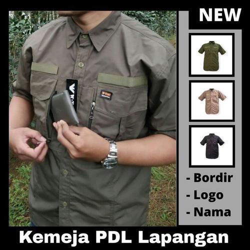 Jual Kemeja PDL Lapangan Tactical Lengan Pendek Outdoor Baju Taktikal ...
