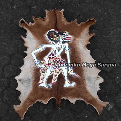 Jual Lukisan Lembaran Wayang Kulit Full Body 77x55 cm - Anoman Hanoman ...