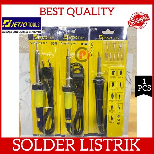 Jual JETJO Tools Solder Listrik Soldering Iron 30W 40W 60W Industrial ...