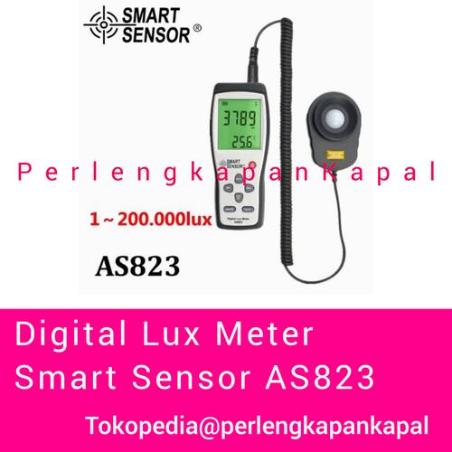 Jual Digital Lux Meter AS823 AS-823 AS 823 Smart Sensor - Jakarta Utara ...