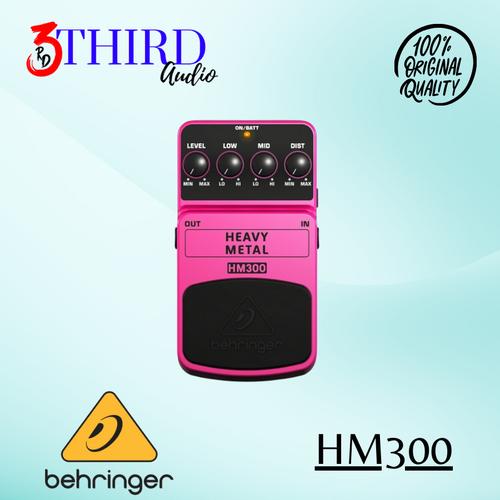 Jual Behringer HM300 Heavy Metal Distortion Effects Pedal Original ...