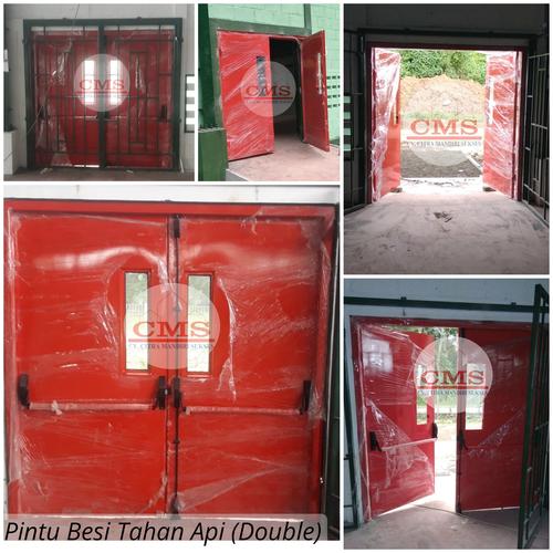 Jual Pintu Besi Tahan Panas / Fire Door / Pintu Emergency (Double Door ...