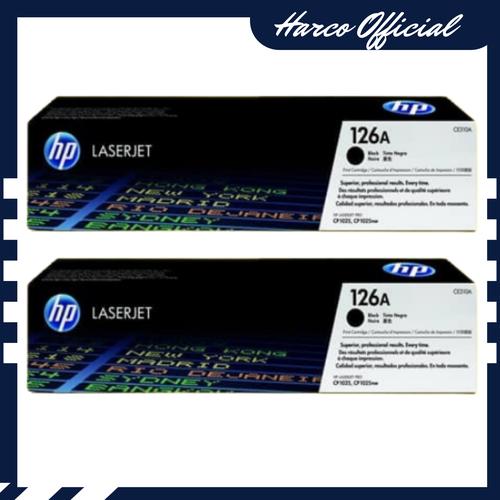 Promo HP 126A Black LaserJet Toner CE310A untuk Printer M175A ORIGINAL ...