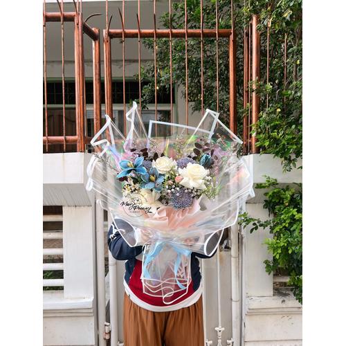Jual Mix Bouquet Medium Size - Buket Bunga Campur Rustic Wisuda ...