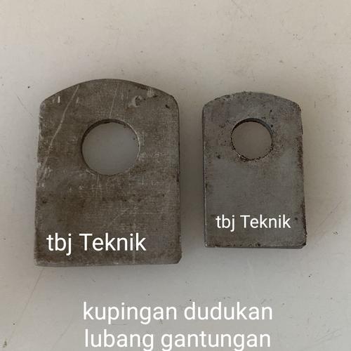 Jual kupingan dudukan lubang gantungan gembok pintu besi - uk besar ...