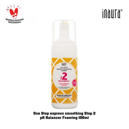 Promo Inaura one step express smoothing system step 2 pH Balance foam ...