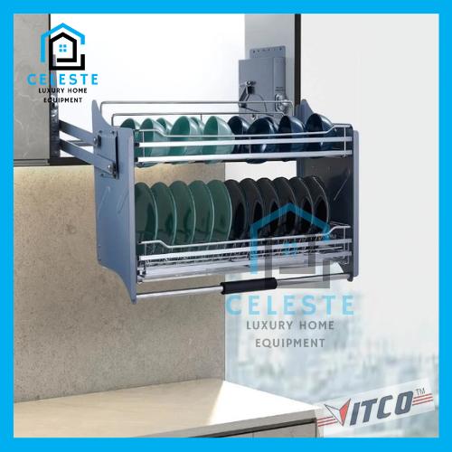 Jual VITCO Pull Down Multipurpose Rack Slow Motion / Rak Piring Atas ...
