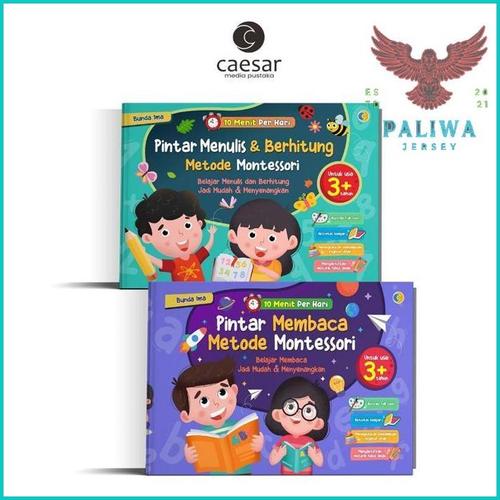 Jual Paket Pintar Membaca Metode Montessori Untuk Usia 3+ Tahun - Bunda ...