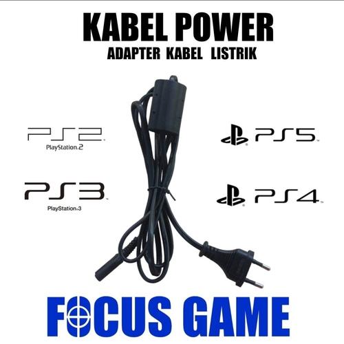 Jual Kabel power PS5 Original PS5 PS2 PS3 Adaptor cable listrik ...