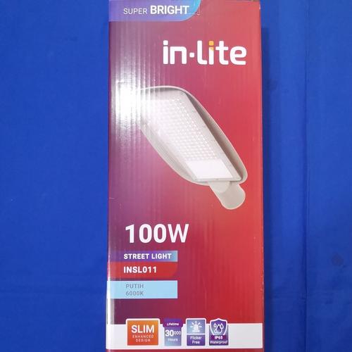 Jual LAMPU JALAN 100 WATT 6500K INSL011 INLITE STREET LIGHT 100W PJU ...