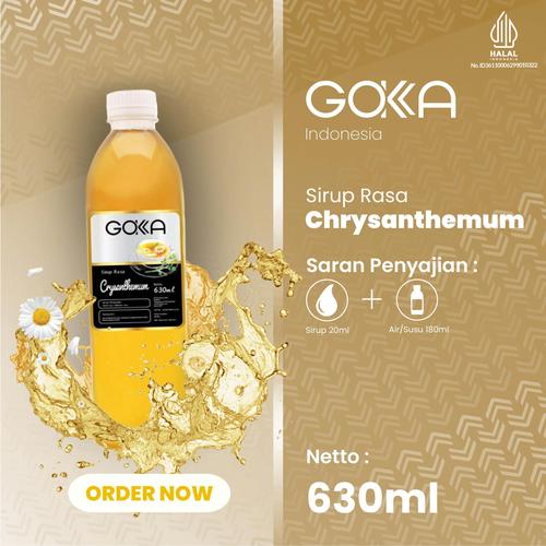Jual Gokka Sirup Rasa Chrysanthemum / Gokka Syrup Rasa Chrysanthemum ...