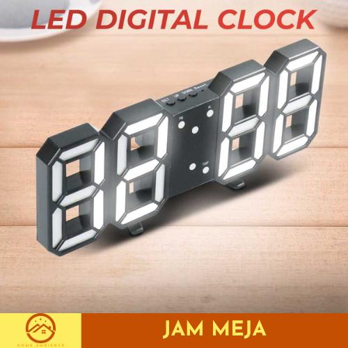 Promo Jam Meja Digital LED Digital Clock Alarm Daya USB Murah ...