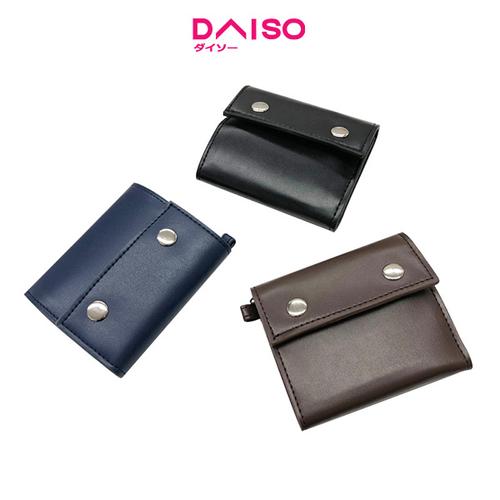 Jual Daiso Trifold Wallet -Synthetic leather- - Hitam - Jakarta Pusat ...