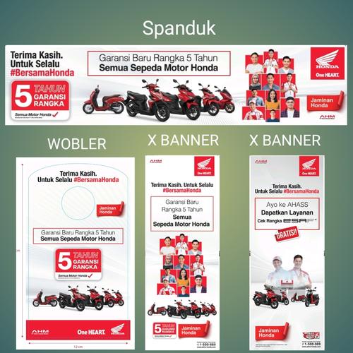 Jual Material Promosi Garansi Motor Honda - WOBLER - Kota Bogor - BoS ...