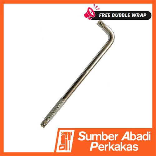 Jual HDT Gagang Kunci Mata Shock L 1/2 Inch DR x 12" Sock Sok Stang ...