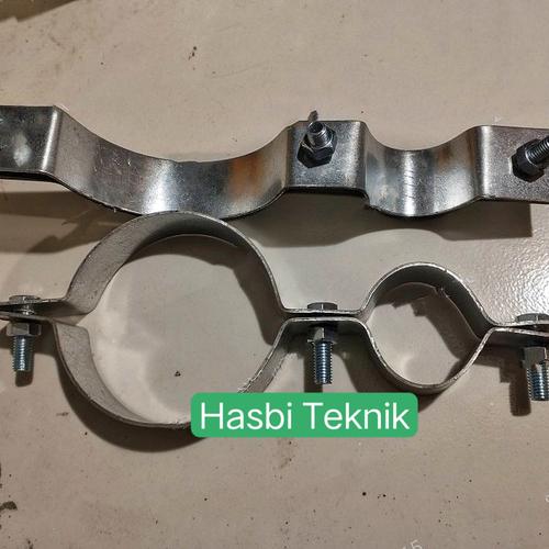 Jual KLEM DOUBLE ( 4" inch x 1,5" inch) PLAT GALVANIS PUTIH - Jakarta ...